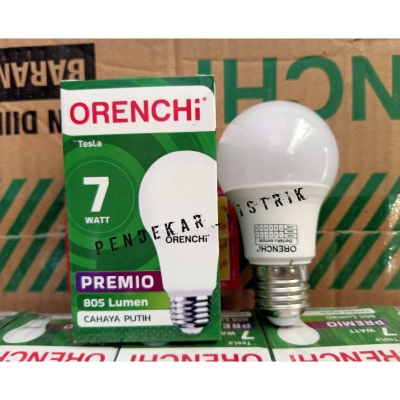 Jual Lampu LED Bulb ORENCHI 7W Nyala Terang Kelas Platinum Premium ...