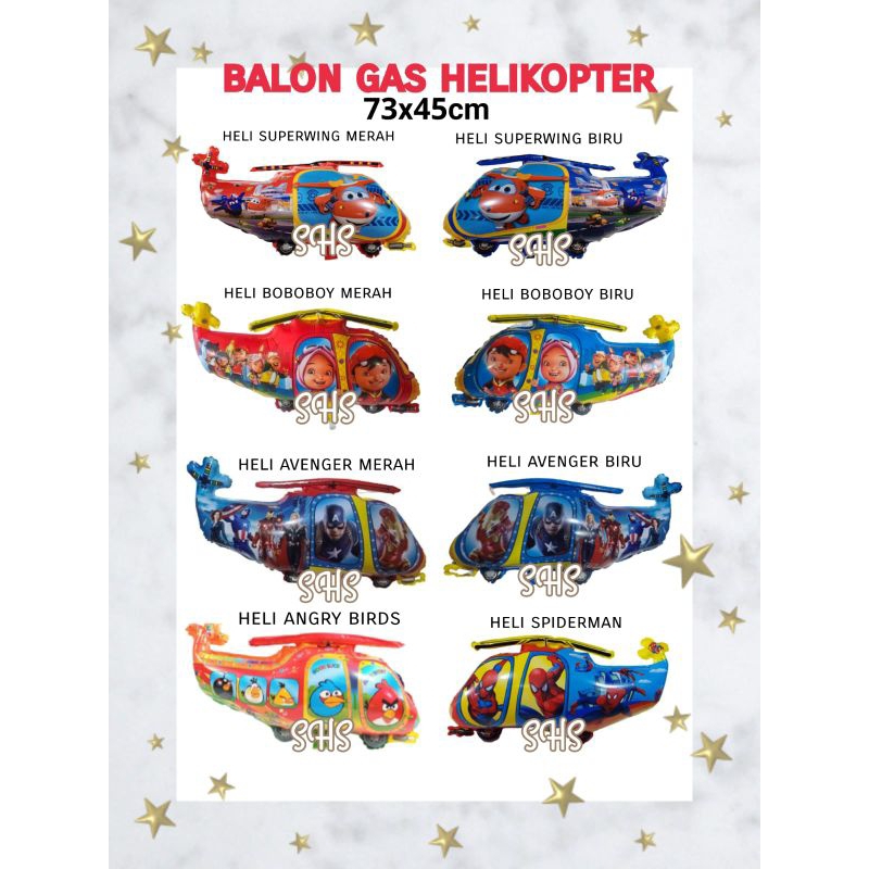 Jual BALON GAS FOIL HELI 1 PAK 50 PIECES | Shopee Indonesia