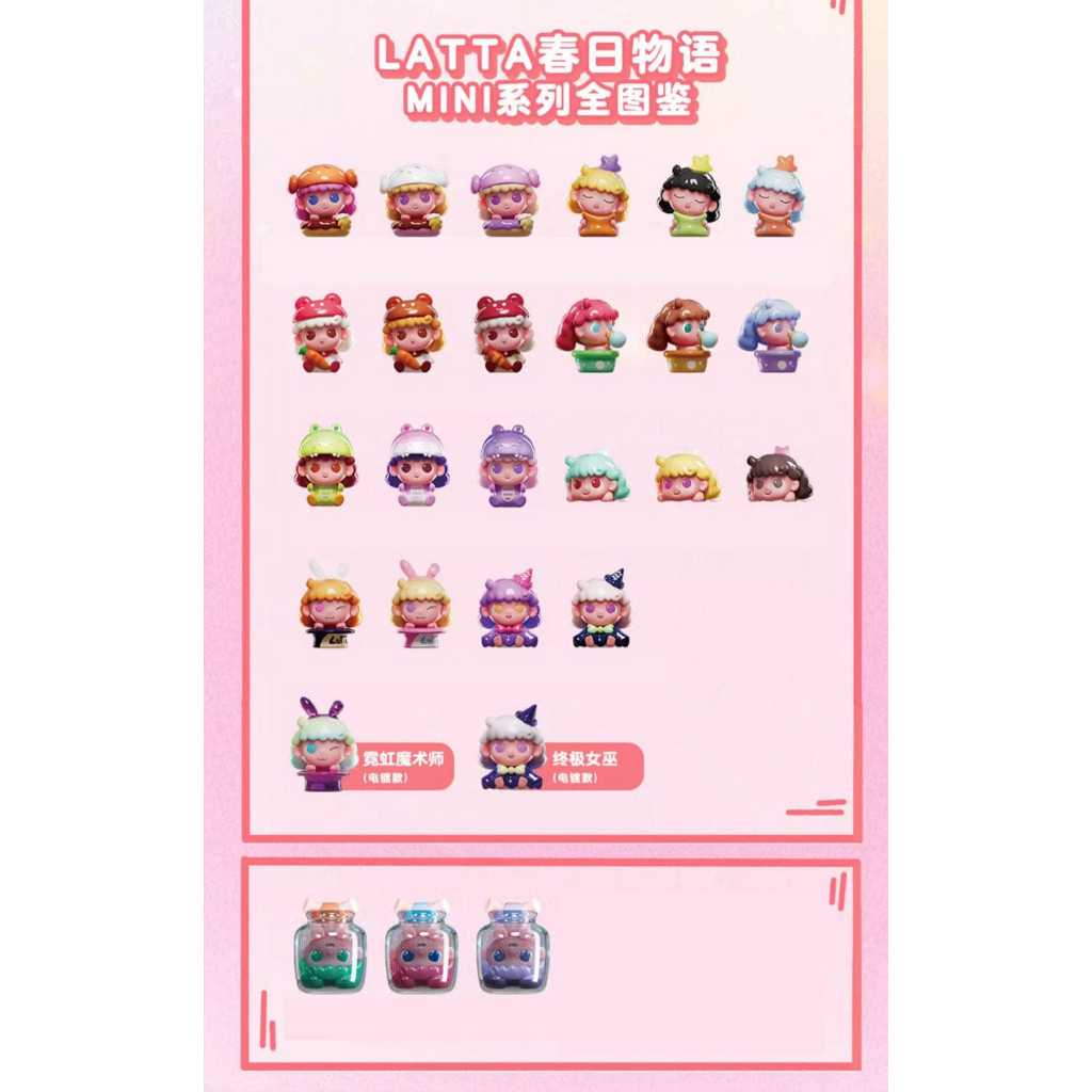 Jual PAJANGAN BLIND BOX LATTA SPRING FAIRY TALE 1 BOX ISI 24 | Shopee ...