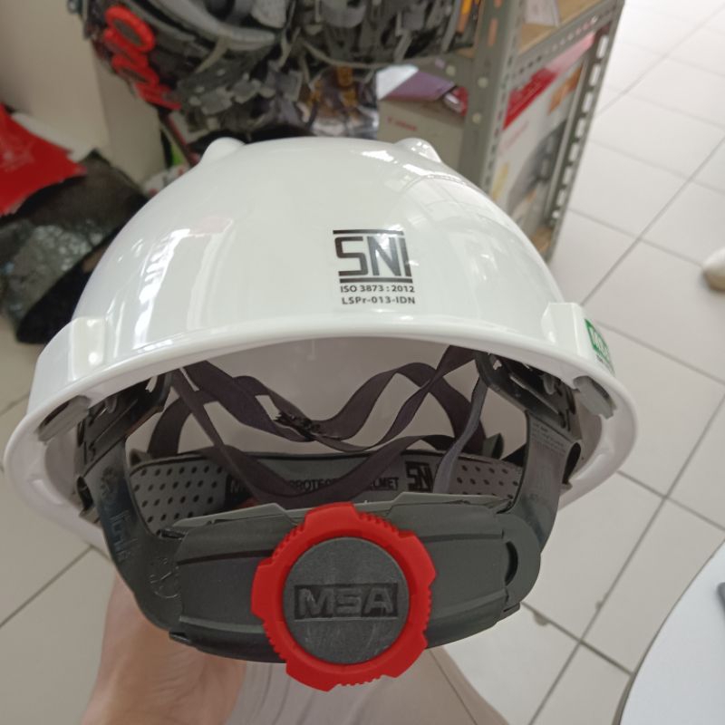 Jual Helm Safety MSA with Fastrack / Helm Kerja Proyek MSA + Fastrack ...
