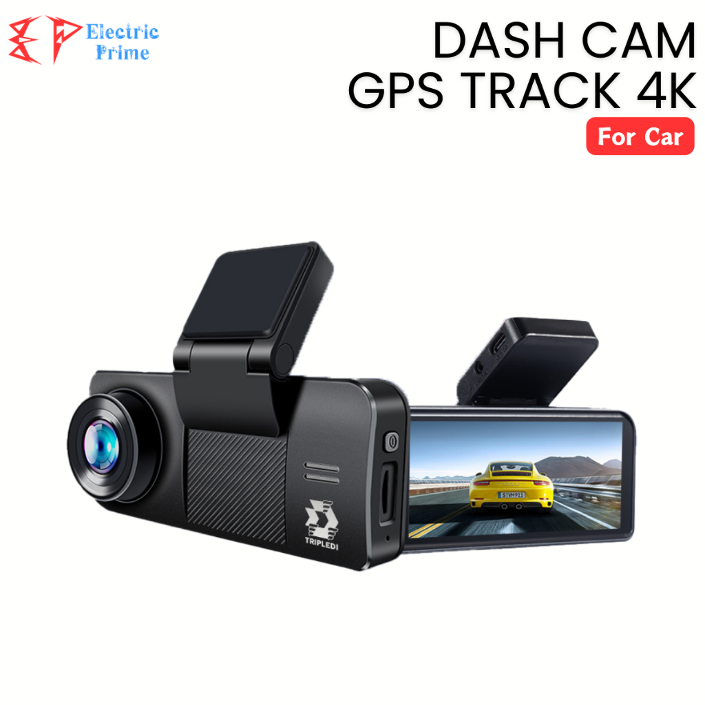 Jual Dash Cam WiFi 4K 2160P Ultra HD Night Vision TRIPLEDI Kamera ...