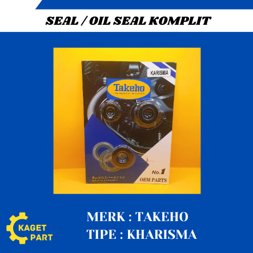 Jual SEAL / OIL SEAL KOMPLIT MERK TAKEHO TIPE KHARISMA | Shopee Indonesia