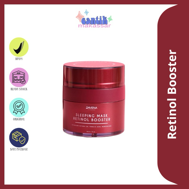 Jual DAVIENA - Sleeping Mask Retinol Booster | Shopee Indonesia