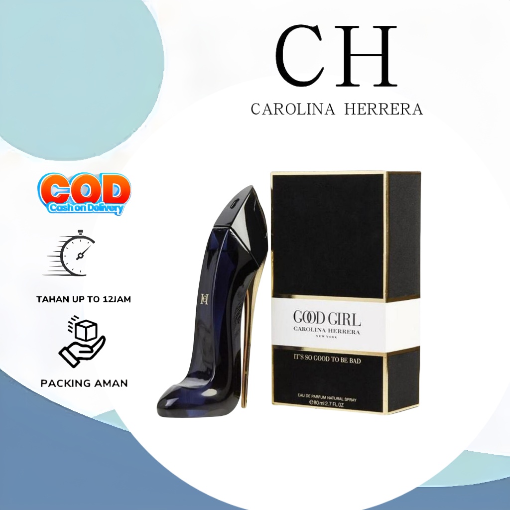 Jual [ 100% Original]Carolina Herrera CH Good Girl Eau De Parfum EDP ...