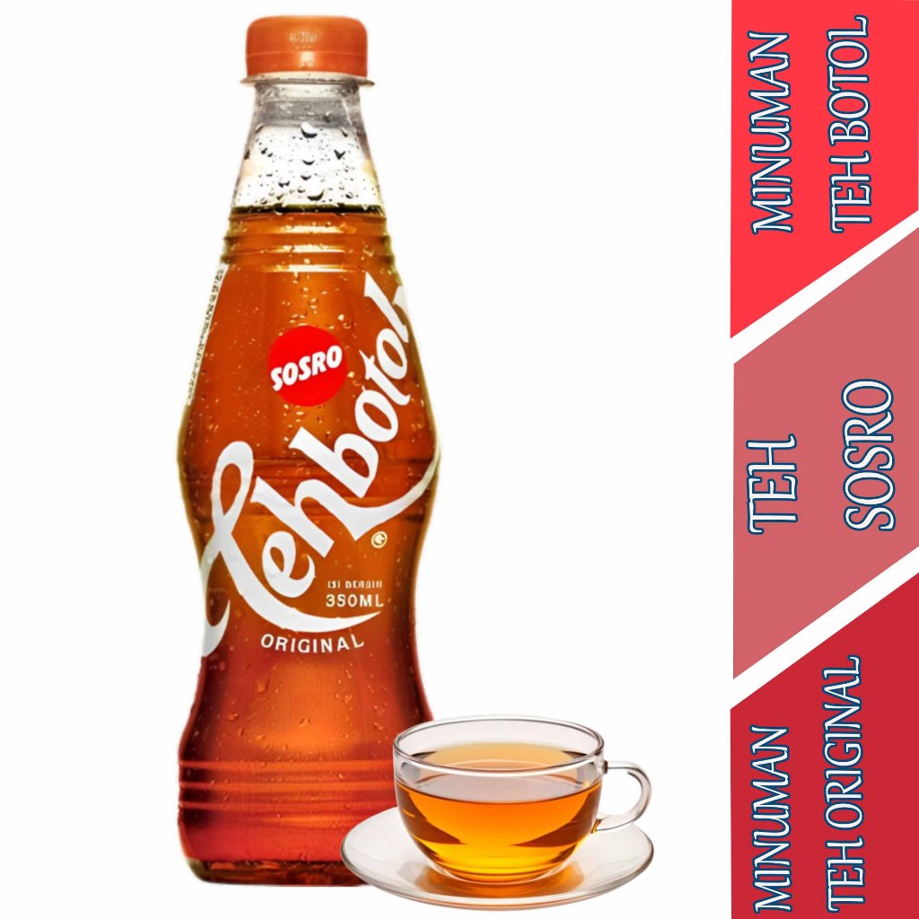 Jual Minuman Teh Botol - Teh Botol Sosro - Minuman Teh Rasa Original - 350ml | Shopee Indonesia