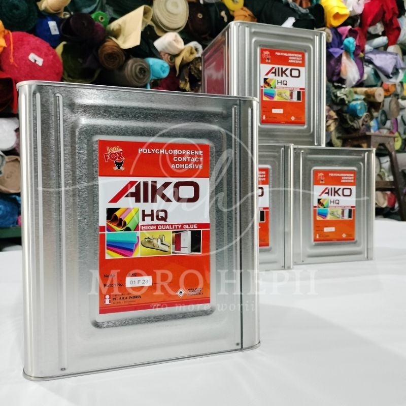 Jual ORIGINAL! LEM FOX AIKO HQ BLEK BLEG Netto 8Kg LEM KUNING SERBAGUNA ...