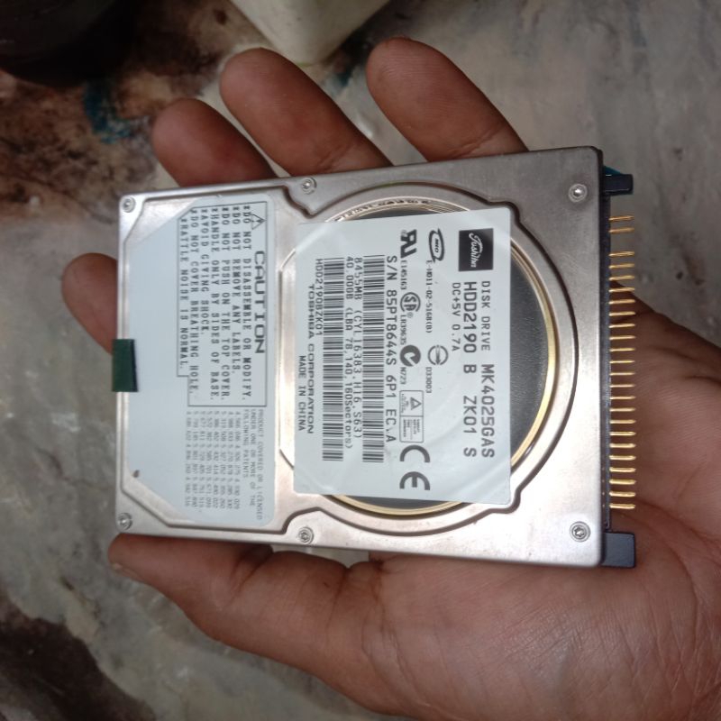 Jual hardisk eksternal PS2 fullgame tipe soket ide 2,5 in | hdd ide PS2 ...