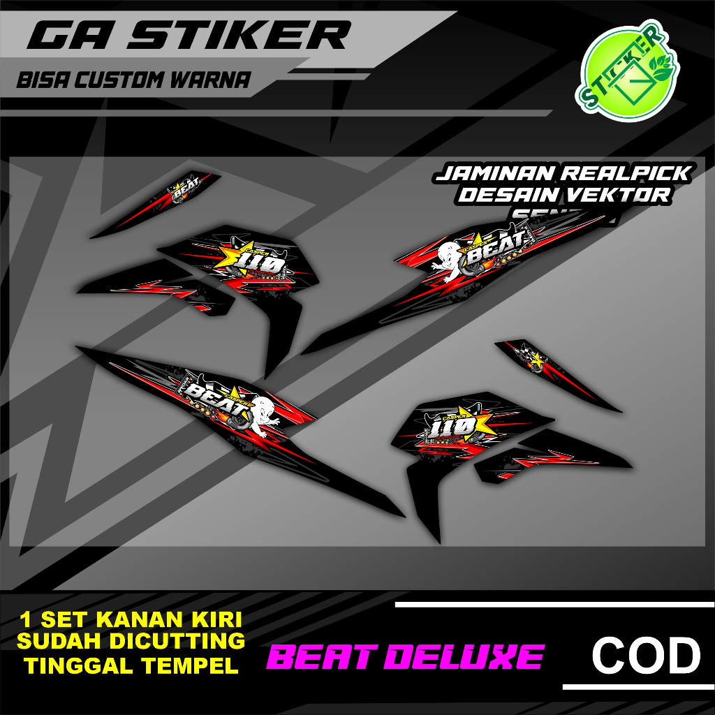Jual STRIPPING KEREN MOTOR HONDA BEAT DELUXE CBS STREET 2020 2021 2022 ...