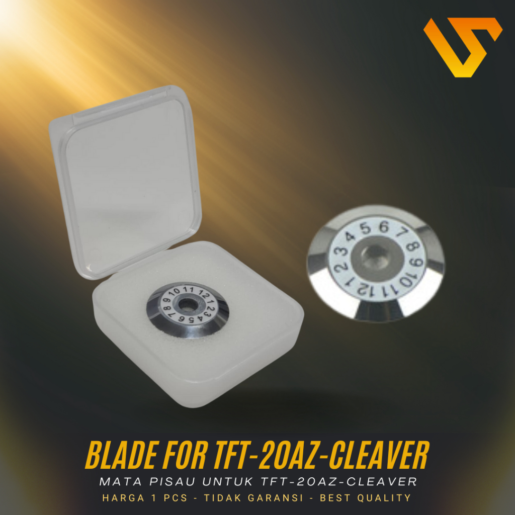 Jual Cleaver BLADE Tarmoc TFT-20AZ-CLEAVER | Mata Pisau Pemotong Fiber ...