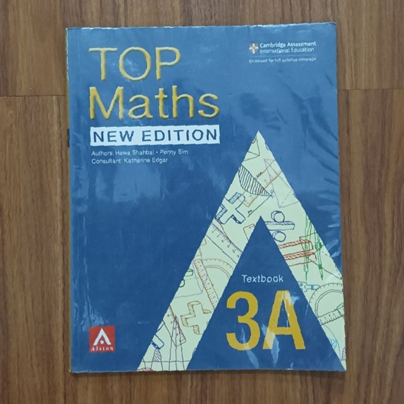 Jual Buku Top maths new edition textbook 3A Cambridge assessment ...
