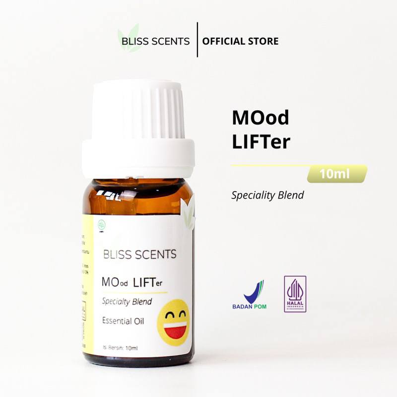 Jual BLISS SCENTS Mood Lifter Essential Oil Blends Aromatherapy 100% Murni Therapeutic Grade ...