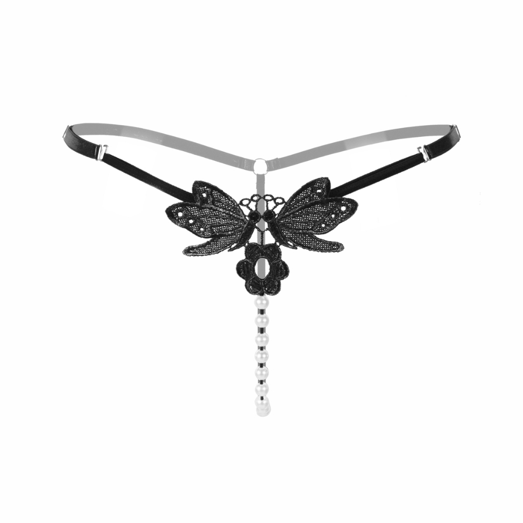 Jual Women's G-Strings Butterfly With Pearl 8779 | Shopee Indonesia