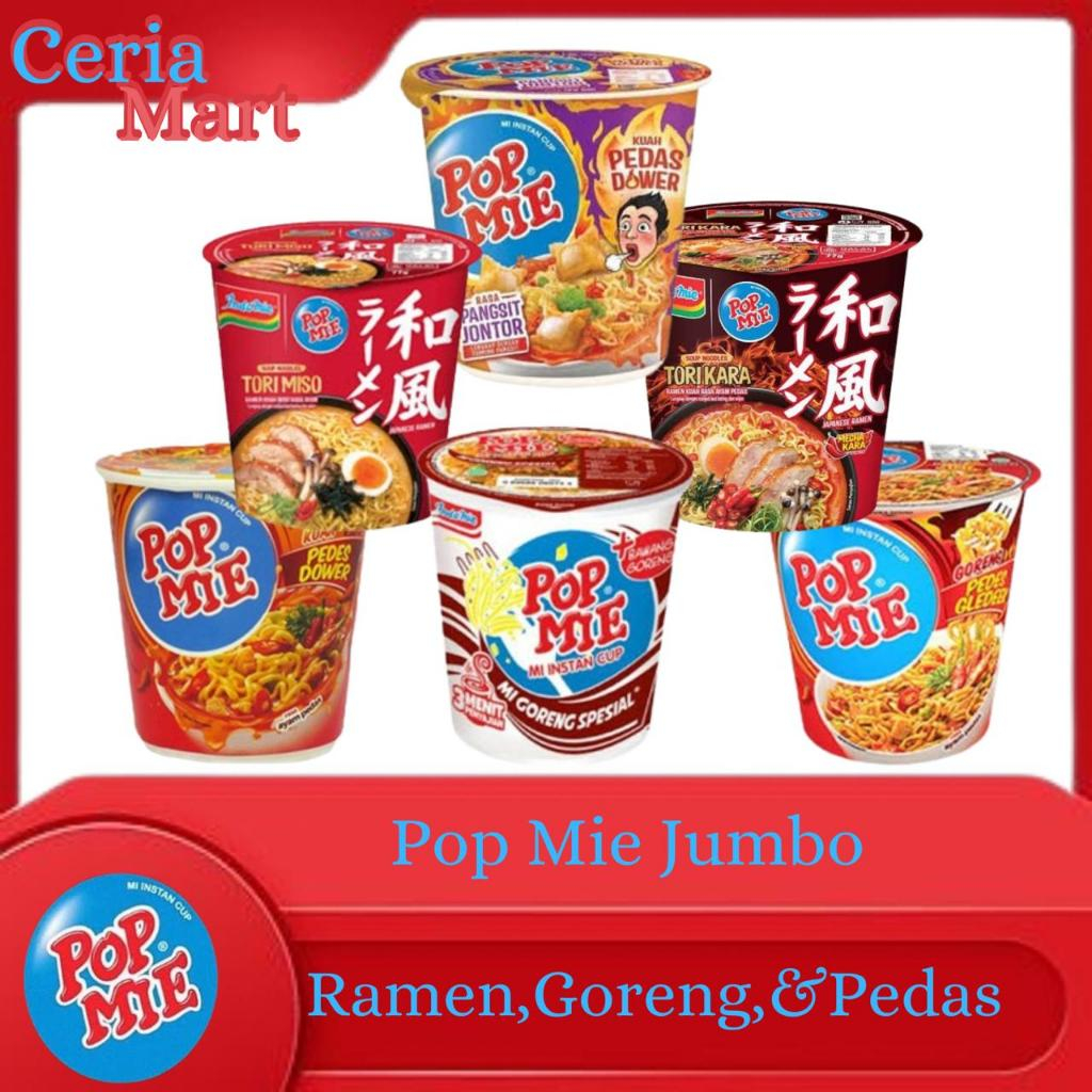 Jual pop mie ramen/pedas/goreng spesial per pcs | Shopee Indonesia