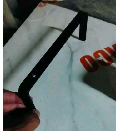 Jual plat besi custom plat model c untuk rak tempel dinding | Shopee ...