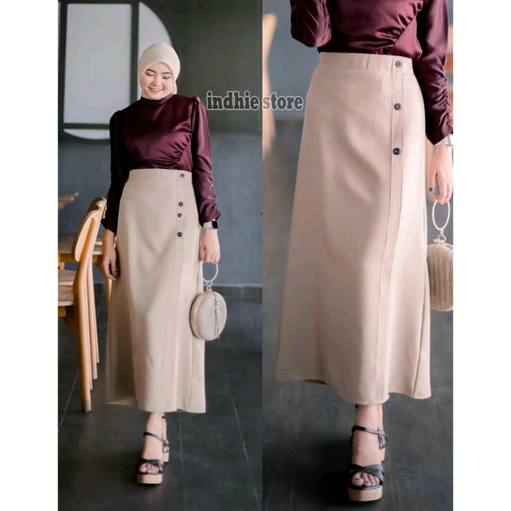 Jual Skirt Luna - Rok Cargo Wanita Korean Style / Rok Cargo Wanita ...