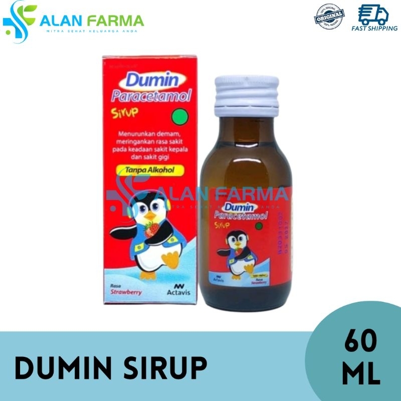 Jual Dumin Sirup 60 mL | Paracetamol Sirup | Shopee Indonesia