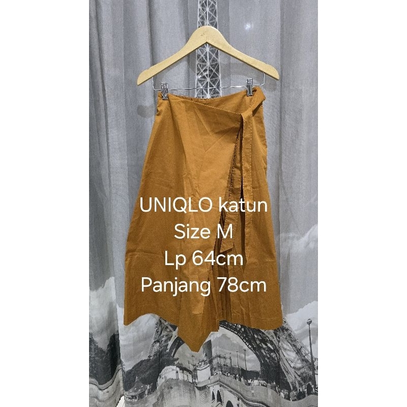 Jual Kulot model rok lilit bertaliwarna kunyit gelap NEW original ...