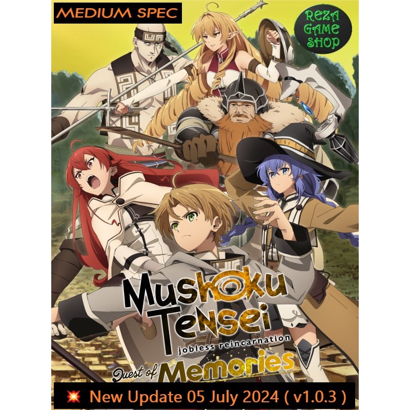 Jual Mushoku Tensei Jobless Reincarnation Quest of Memories | GAME PC ...