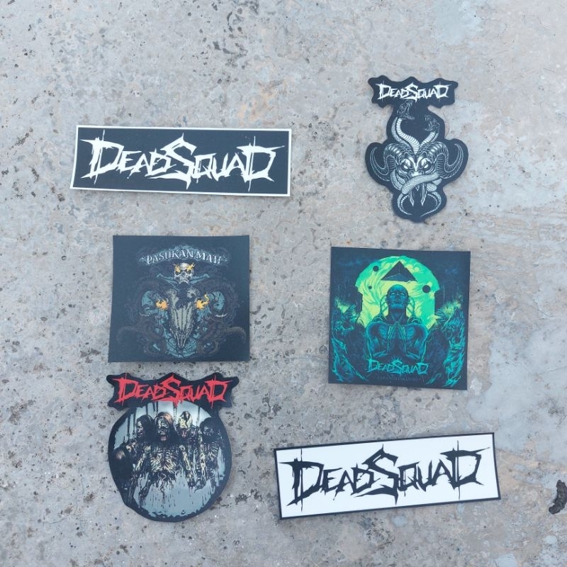Jual STIKER - DEAD SQUAD - BAND | Shopee Indonesia