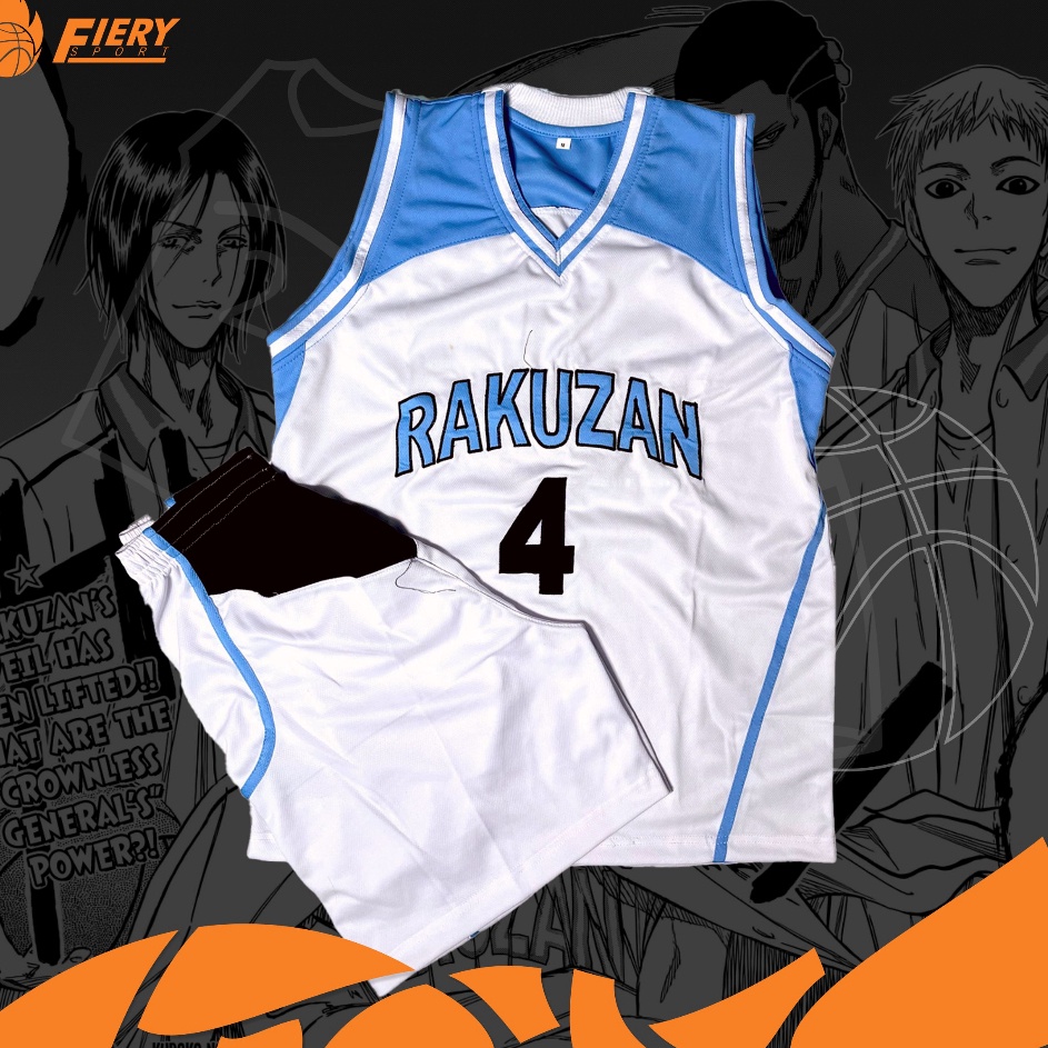 Jual Obral Belanja Jersey Basket Kuroko No Basuke Anime Rakuzan Akashi ...