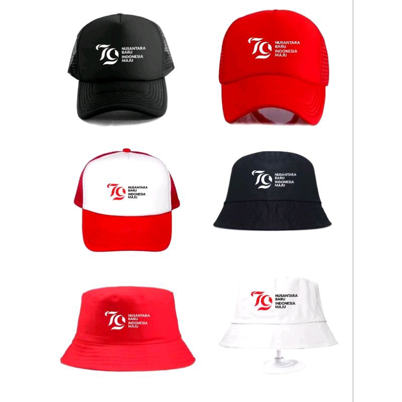 Jual Topi jaring Merah Putih Indonesia Pulih Lebih cepat Bangkit Lebih ...
