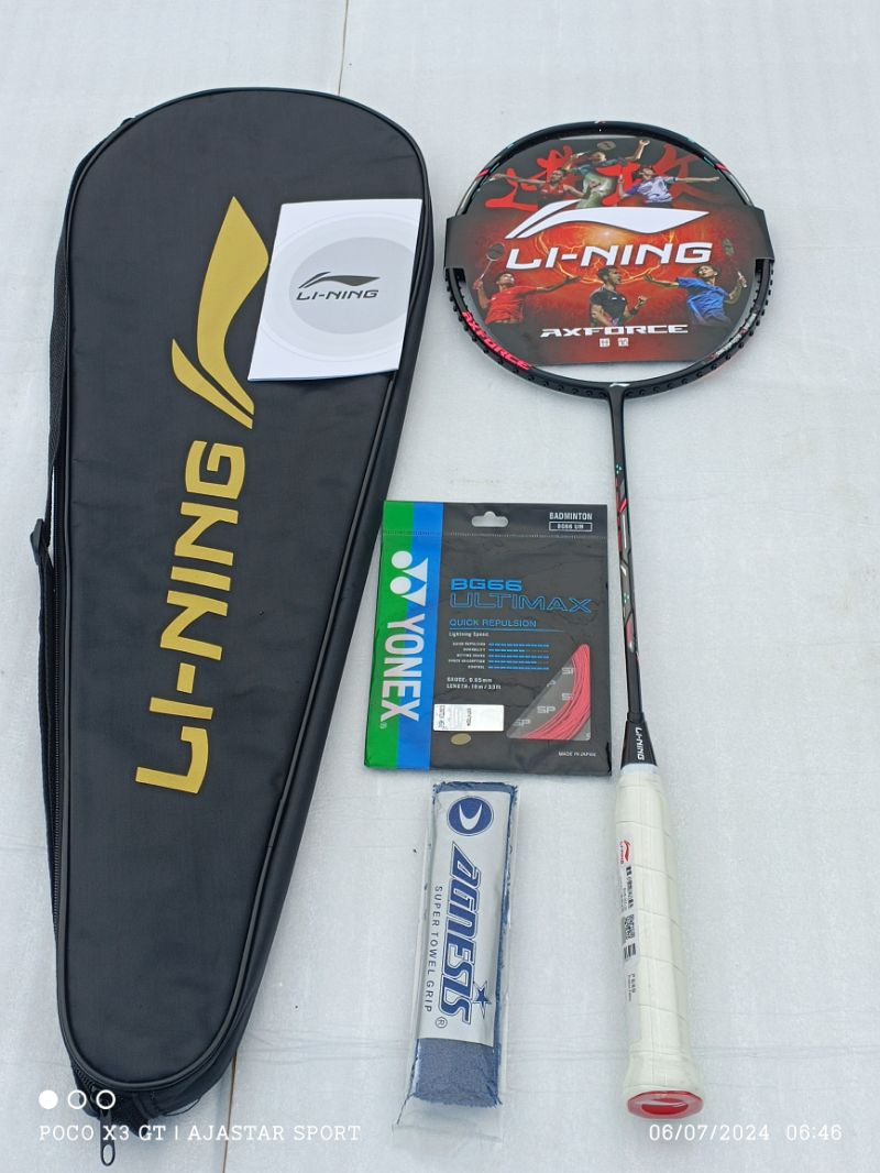 Jual Raket lining axforce canon original (baru) | Shopee Indonesia
