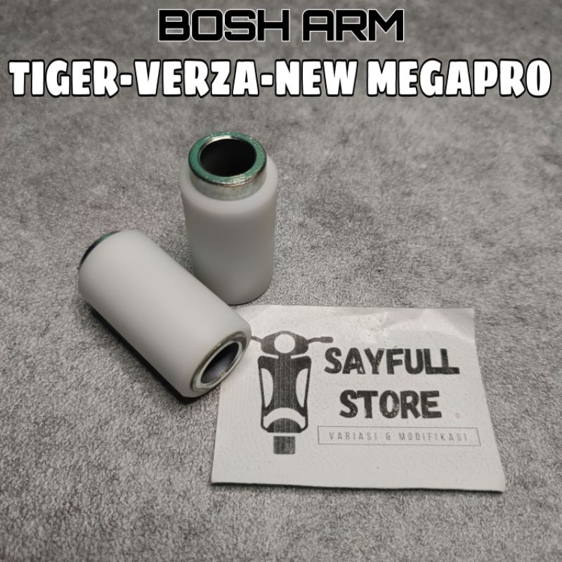 Jual Bosh Arm Tiger Verza New Megapro Monoshock Bahan Teflon Pnp Swing ...