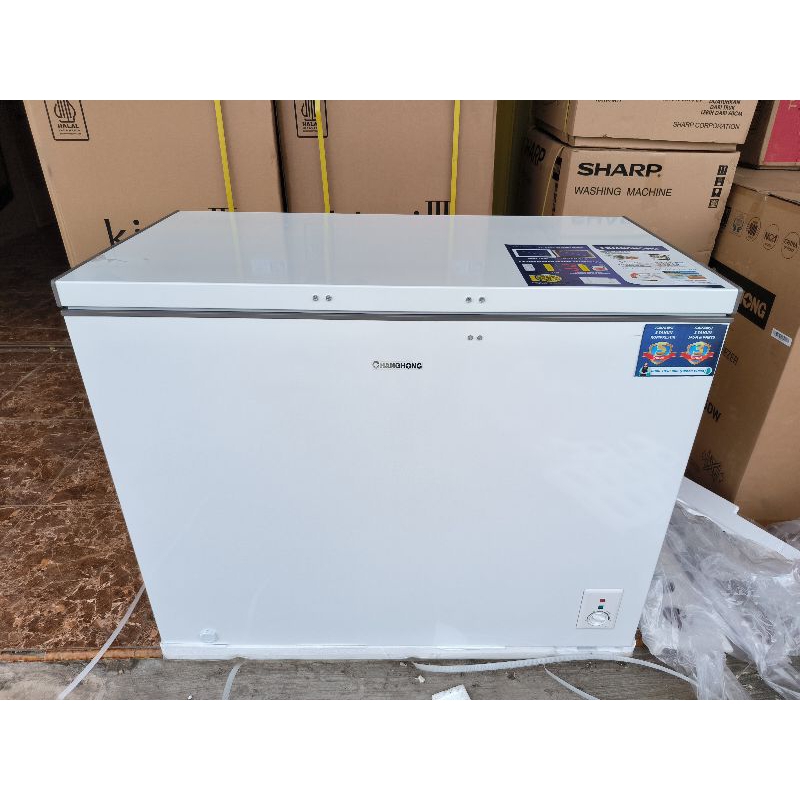 Jual boks Freezer 350L canghong/ boks Freezer canghong FCF396 | Shopee ...