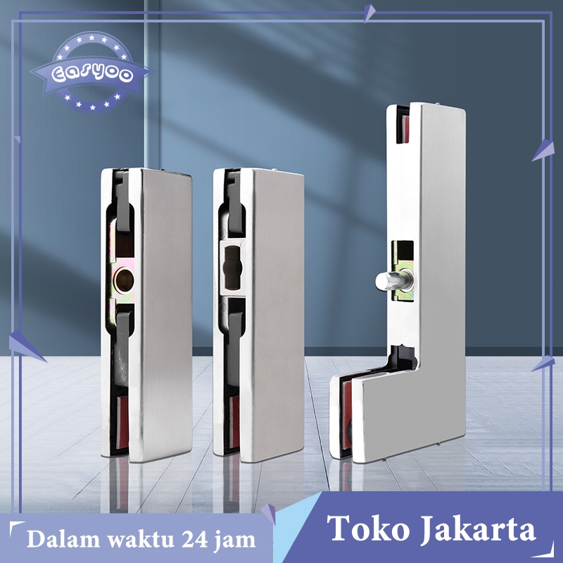 Jual Penjepit Pintu Kaca Frameless Untuk 10-12cm Top Dan Bottom Patch ...