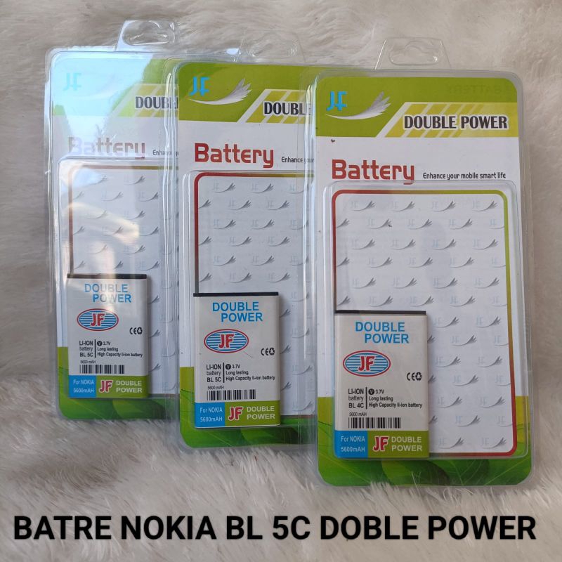 Jual Batrei NOKIA BL 4C BL 5C Double power jf Batrei/Batrei Jadul | Shopee Indonesia
