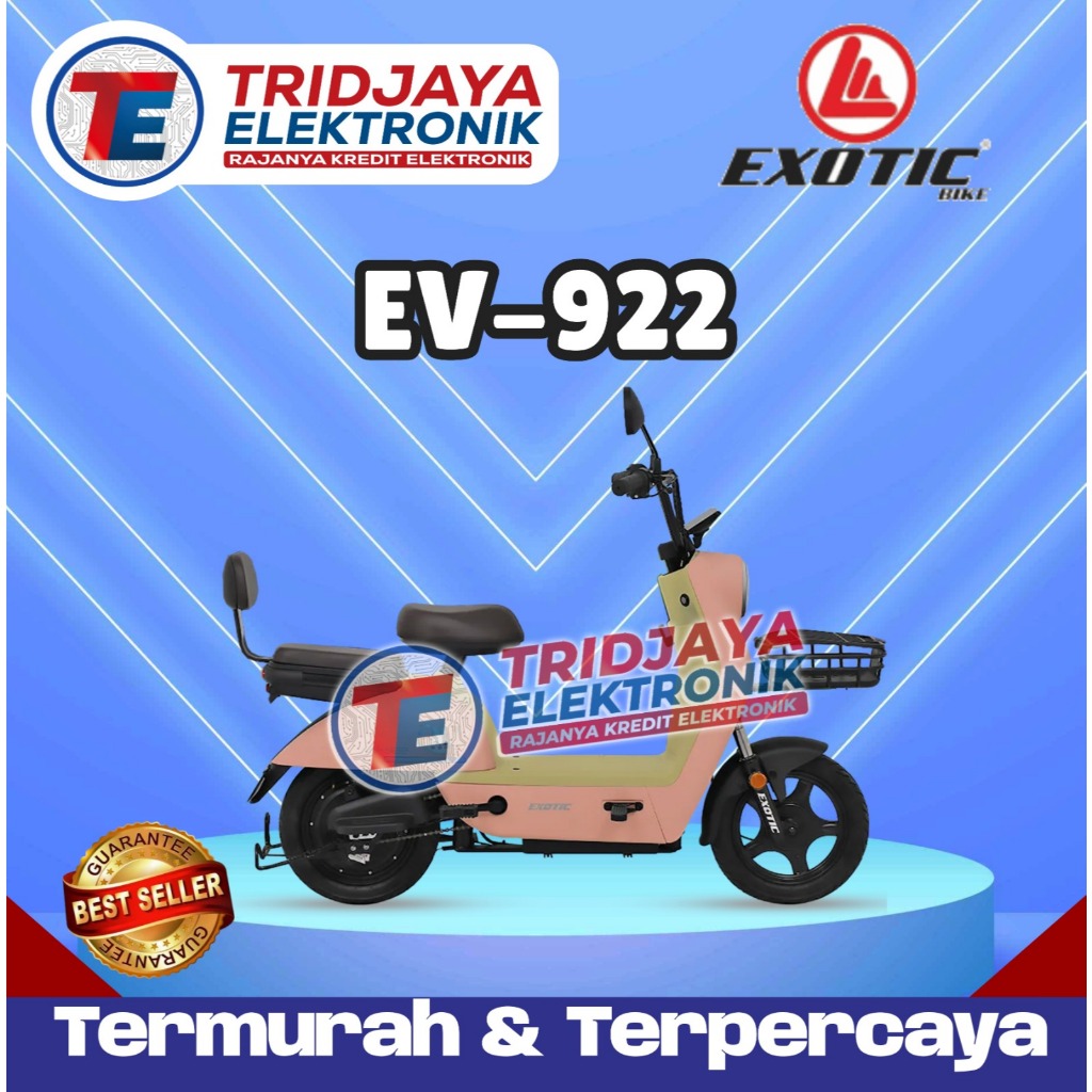 Jual sepeda listrik exotic E BIKE EV-922 model terbaru termurah garansi ...