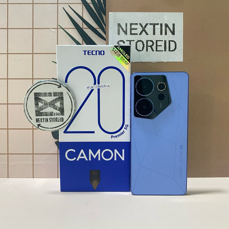 Jual TECNO CAMON 20 PREMIER 5G 8/512 SECOND FULLSET | Shopee Indonesia