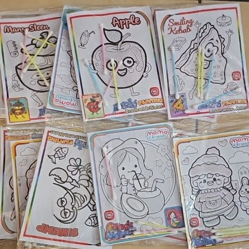 Jual mainan edukasi anak mewarnai magic painting / mewarnai / mainan ...