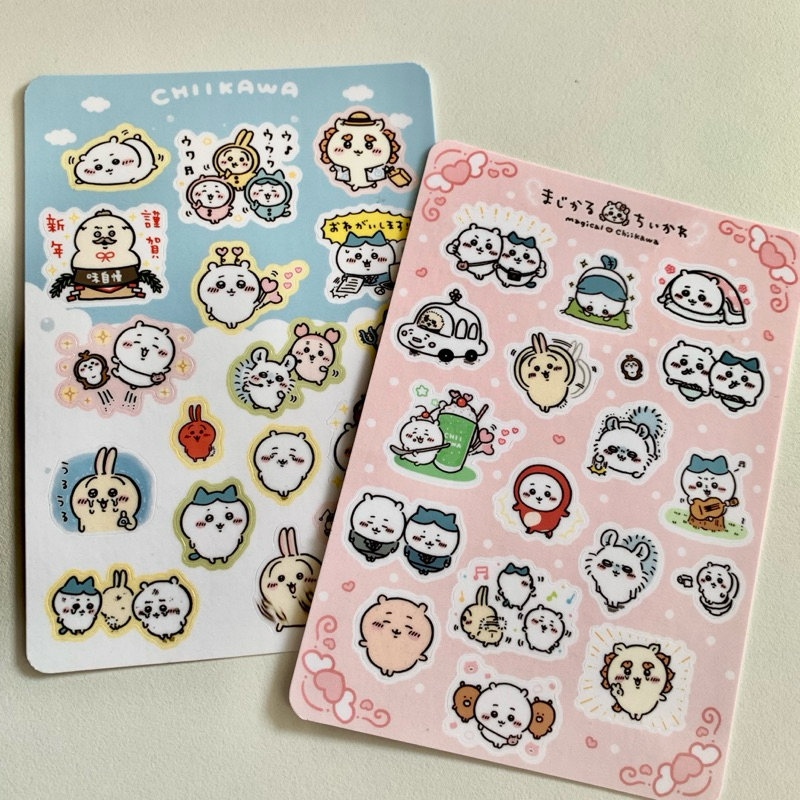Jual Sticker Sheet Chiikawa | Deco Sticker Vinyl Waterproof | Shopee ...