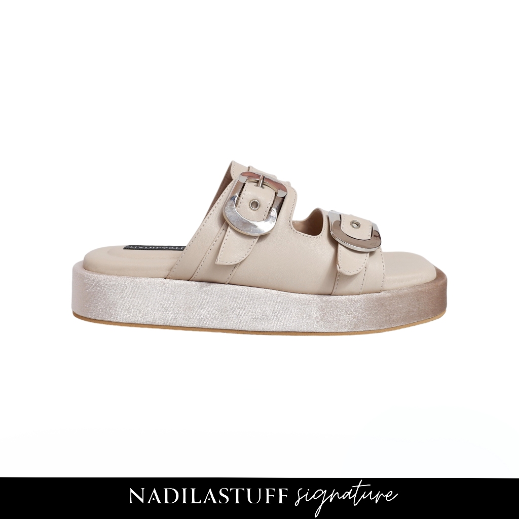 Jual NADILASTUFF Signature Merlyn Platform Sandal Wanita | Shopee Indonesia
