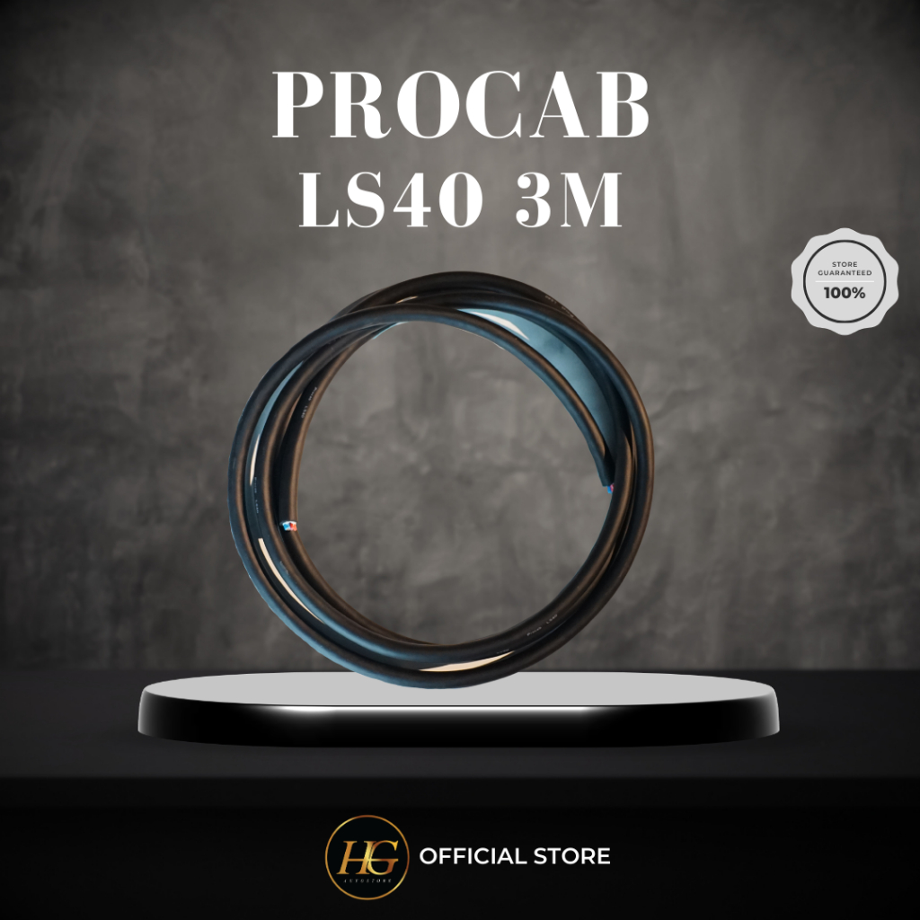 Jual Kabel Speaker Procab LS40 3m (BARU) | Shopee Indonesia