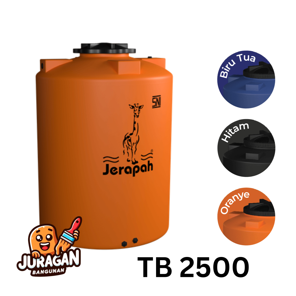 Jual Tangki Air JERAPAH TB 2500 - 2650 Liter | Toren Air | Tandon Air ...
