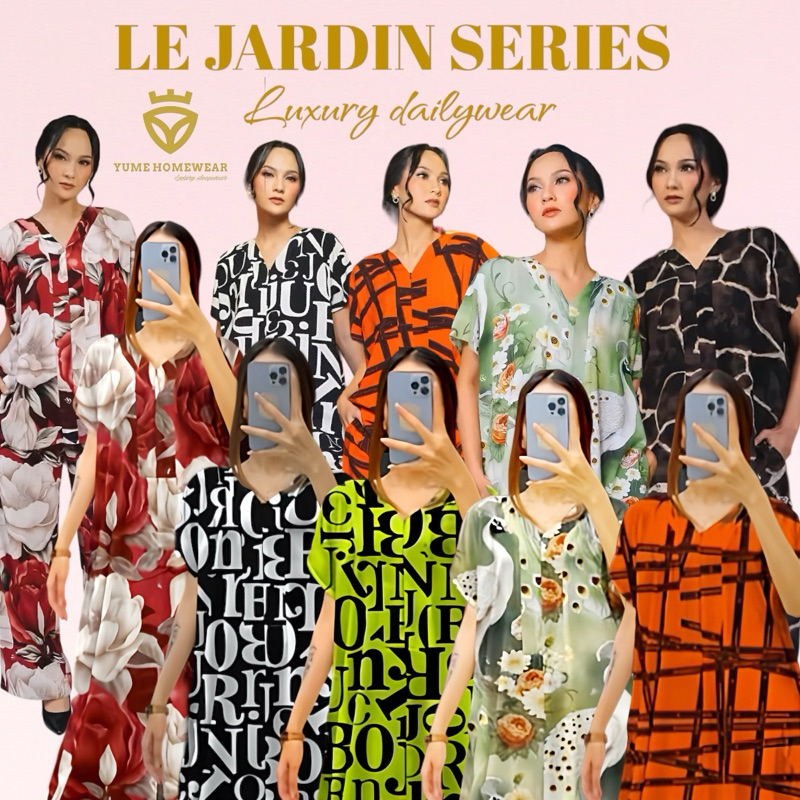 Jual CE HOMEWEAR LE JARDIN SERIES LES HOMMESS DRESS VIRAL/DRESS ...