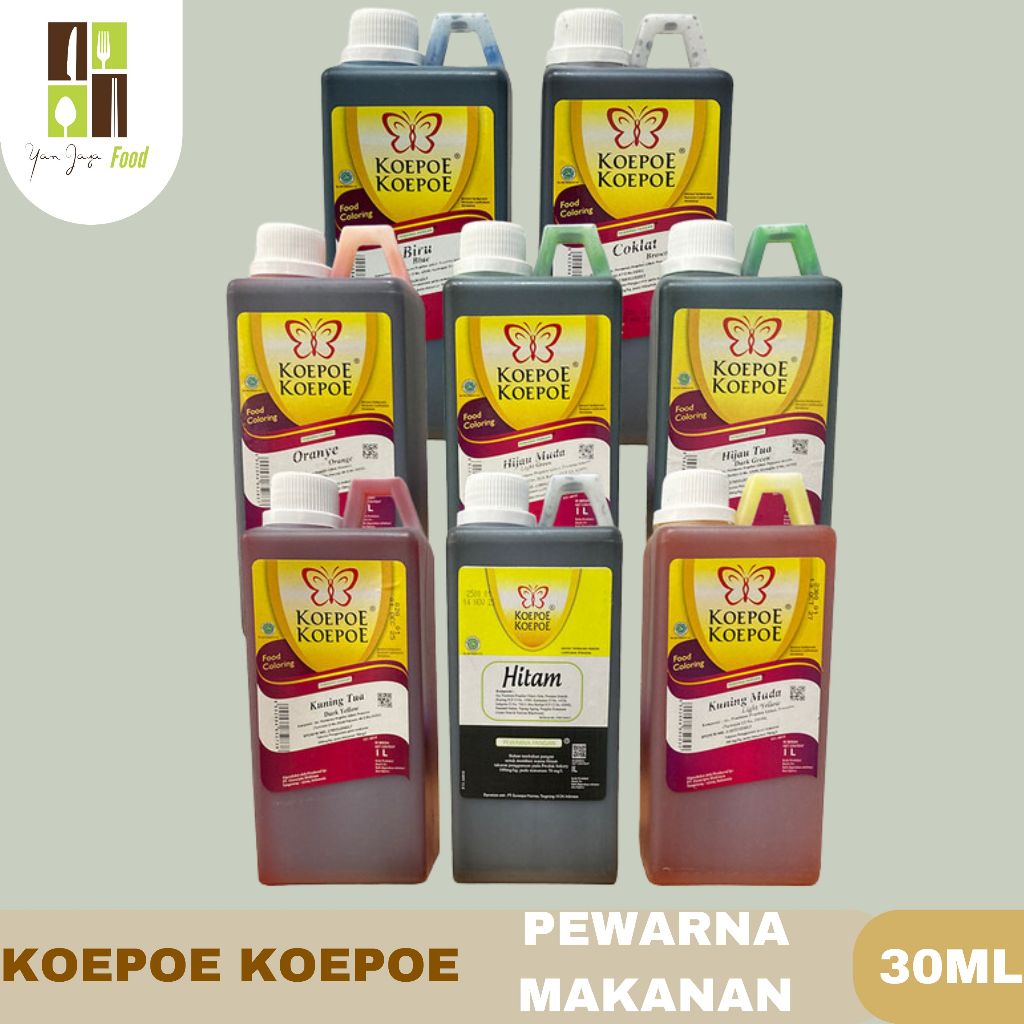 Jual Koepoe Koepoe/ Kupu Kupu Pewarna Makanan All Varian / Food ...