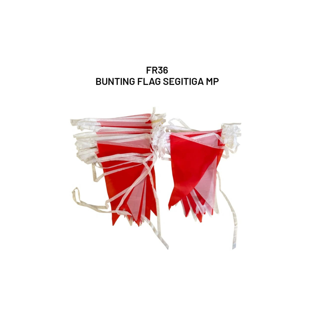 Jual Bunting flag segitiga MP (per set isi 15 bendera) | Shopee Indonesia