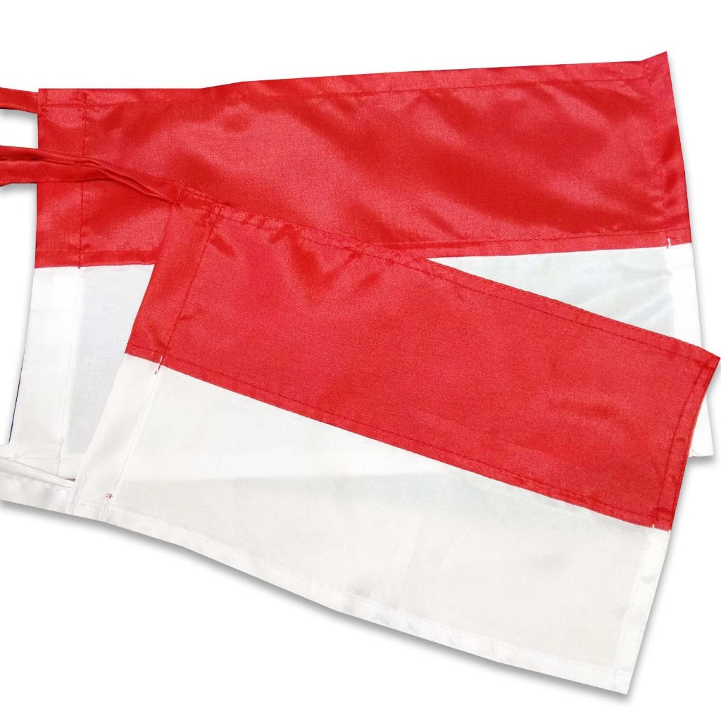 Jual Bendera Motor Dan Mobil Merah Putih Indonesia, Bahan satin peles ...