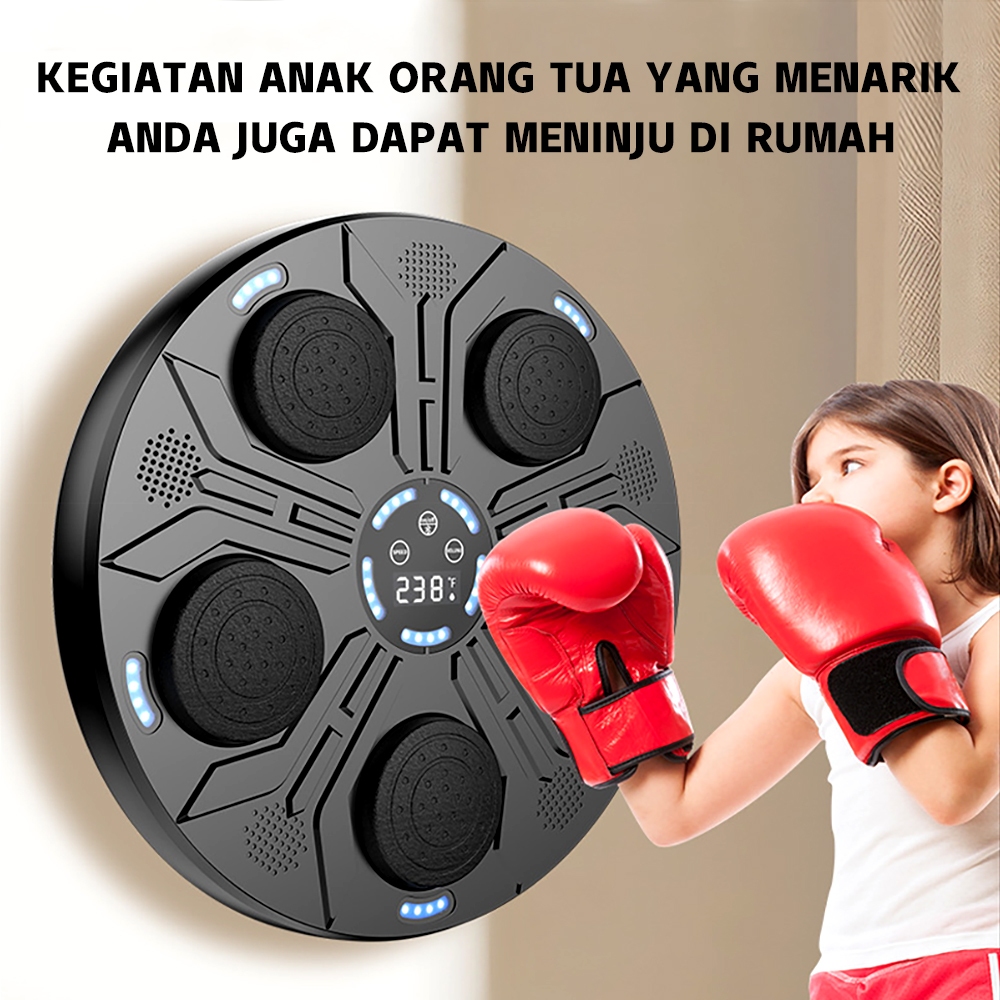Jual JLD Wall Mounted Music Boxing Board Bluetooth Papan Tinju Musik ...