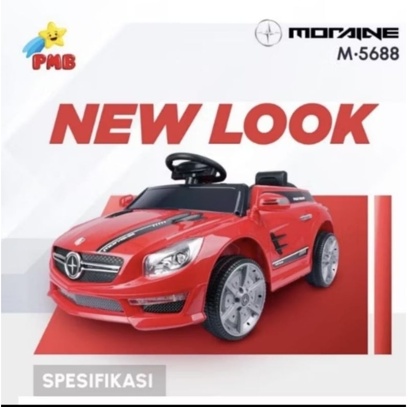 Jual MAINAN ANAK MOBIL AKI MORAINE PMB M 5688 REMOTE ( PROMO PRICE ...