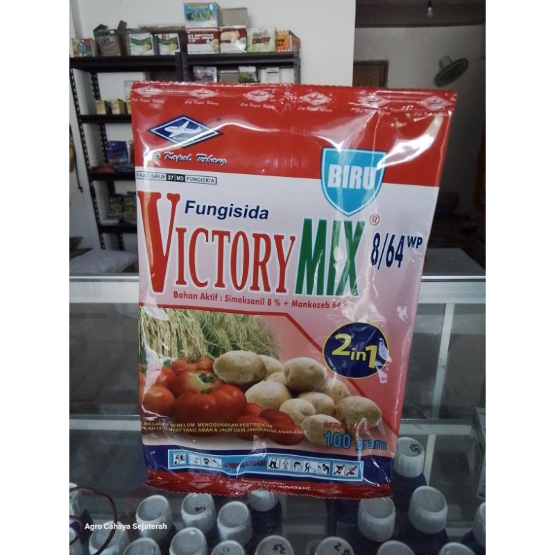 Jual FUNGISIDA VICTORY MIX 80 wp 100 gr MENGATASI JAMUR DAN BUSUK DAUN ...