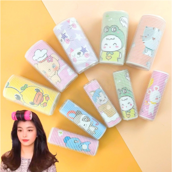 Jual Roll Rambut Hair Roller Besar Jumbo Magic Hair Curler Ala Korean ...