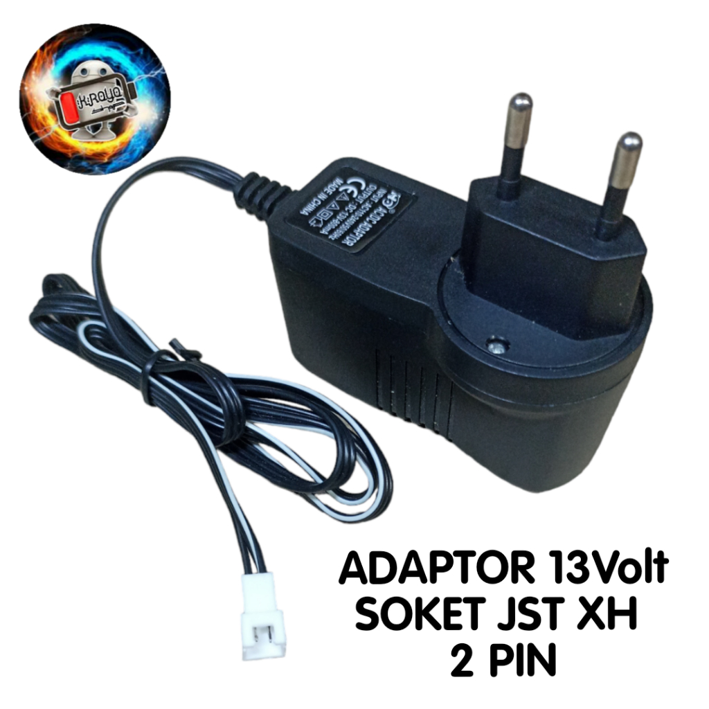 Jual Alat Cas / Casan / Adaptor Chrager Baterai 12-13V SOKET JST XH 2 PIN | Shopee Indonesia