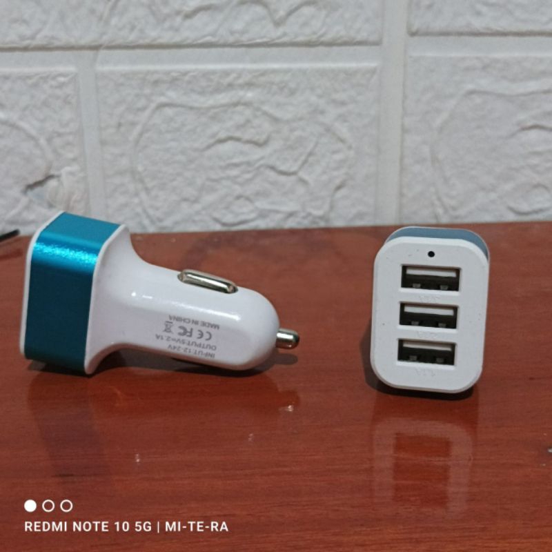 Jual adaptor carger hp motor dan mobil 12v -24v kepala carge motor dan ...