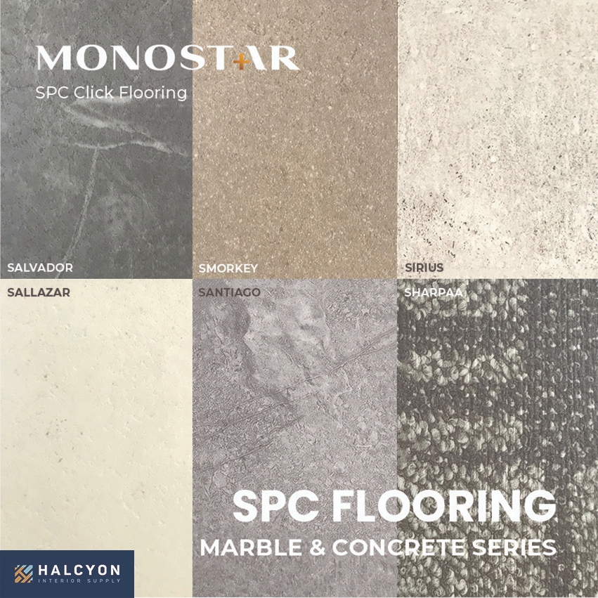 Jual SPC Flooring / SPC Lantai / Lantai Kayu Monostar Stone / Marble ...
