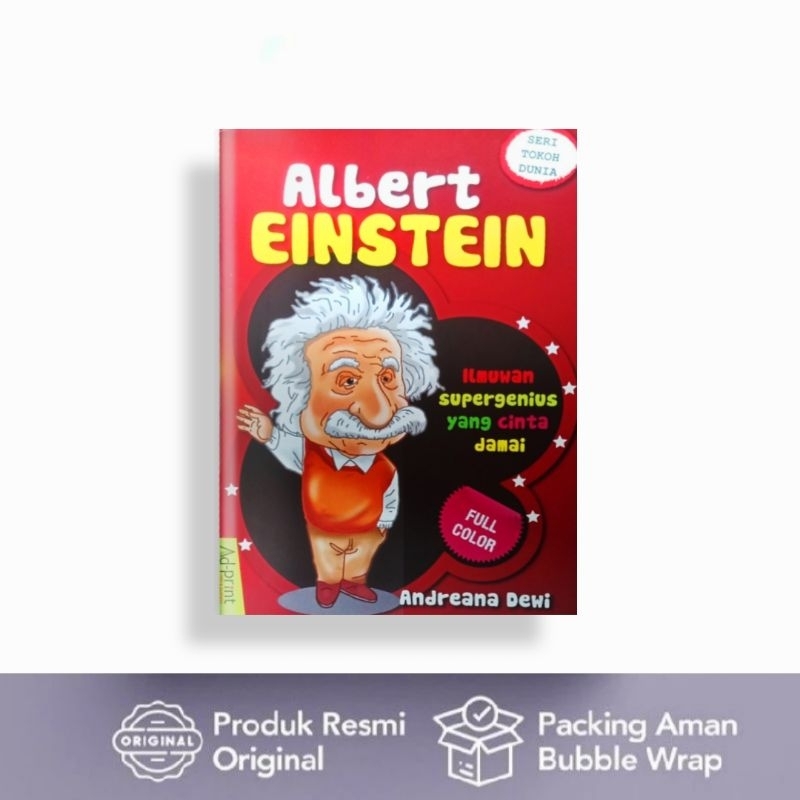 Jual Buku seri tokoh dunia:albert einstein (full colour) | Shopee Indonesia