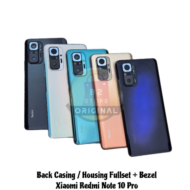 Jual Back Casing - Kesing - Housing - Backdoor Fullset + Bezel Xiaomi Redmi Note 10 Pro | Shopee ...
